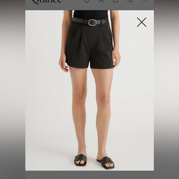 Quince | Shorts | Quince Pleated Shorts | Poshmark